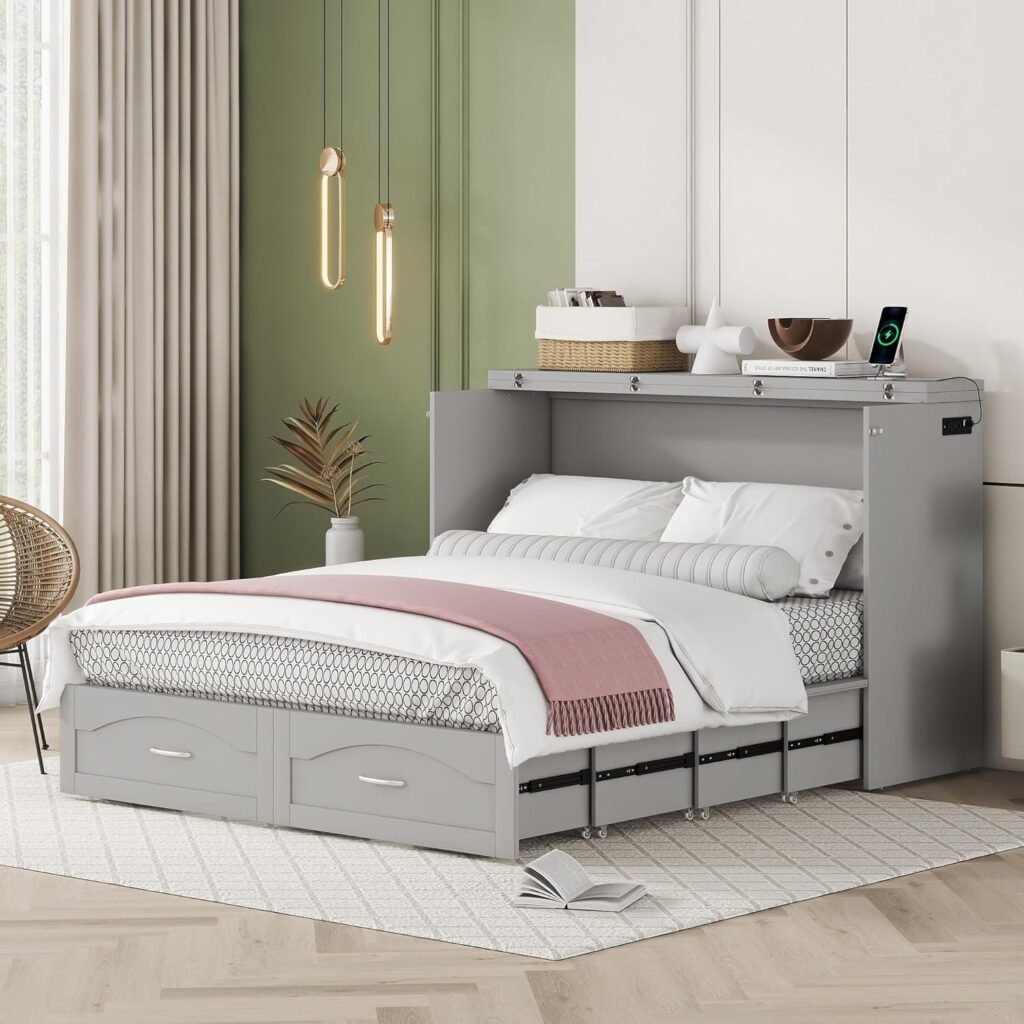 Queen Size Wall Bedframe Review – Murphy Bed Plans