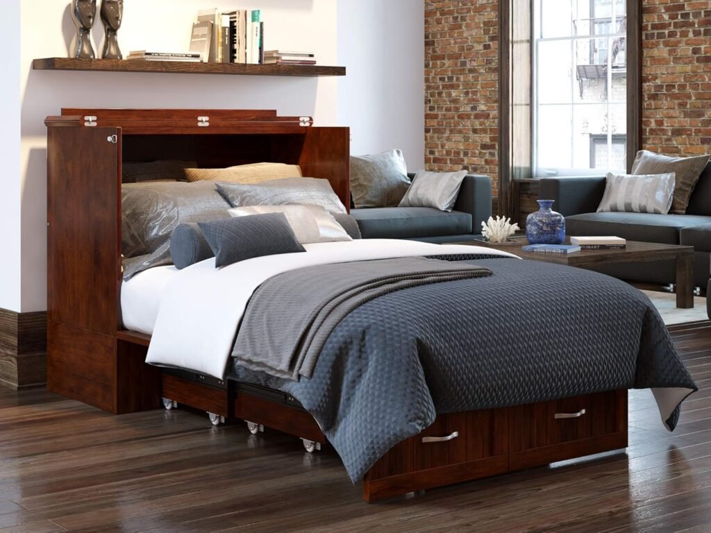 AFI Southampton Twin XL Murphy Bed Chest Review – Murphy Bed Plans